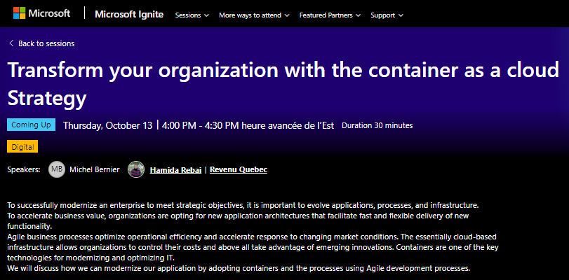 Transform your organization with the container as a cloud Strategy Transform your organization with the container as a cloud Strategy