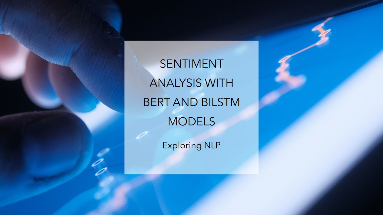 Exploring Amazon Sentiment Analysis with BERT and BiLSTM Models 🚀 Exploring Amazon Sentiment Analysis with BERT and BiLSTM Models 🚀