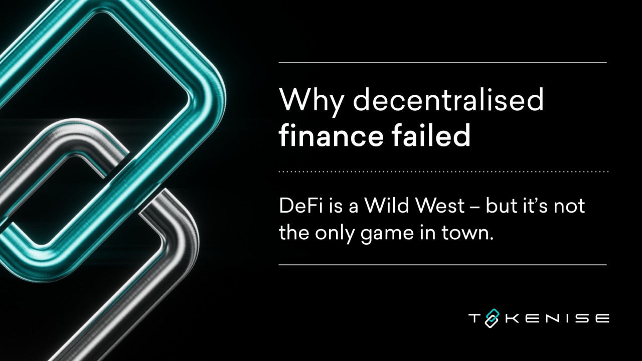 Why decentralised finance failed Why decentralised finance failed