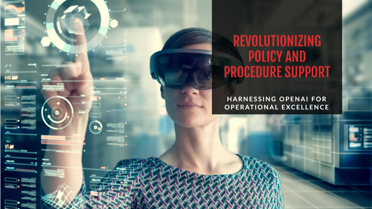 Harnessing OpenAI for Operational Excellence Harnessing OpenAI for Operational Excellence