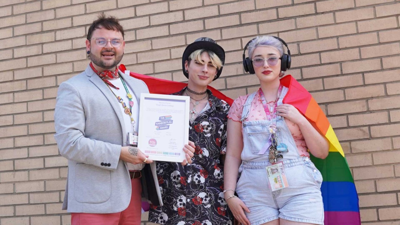 Hugh Baird College recognised with LGBT+ Award for creating a safe and ... Hugh Baird College recognised with LGBT+ Award for creating a safe and ...