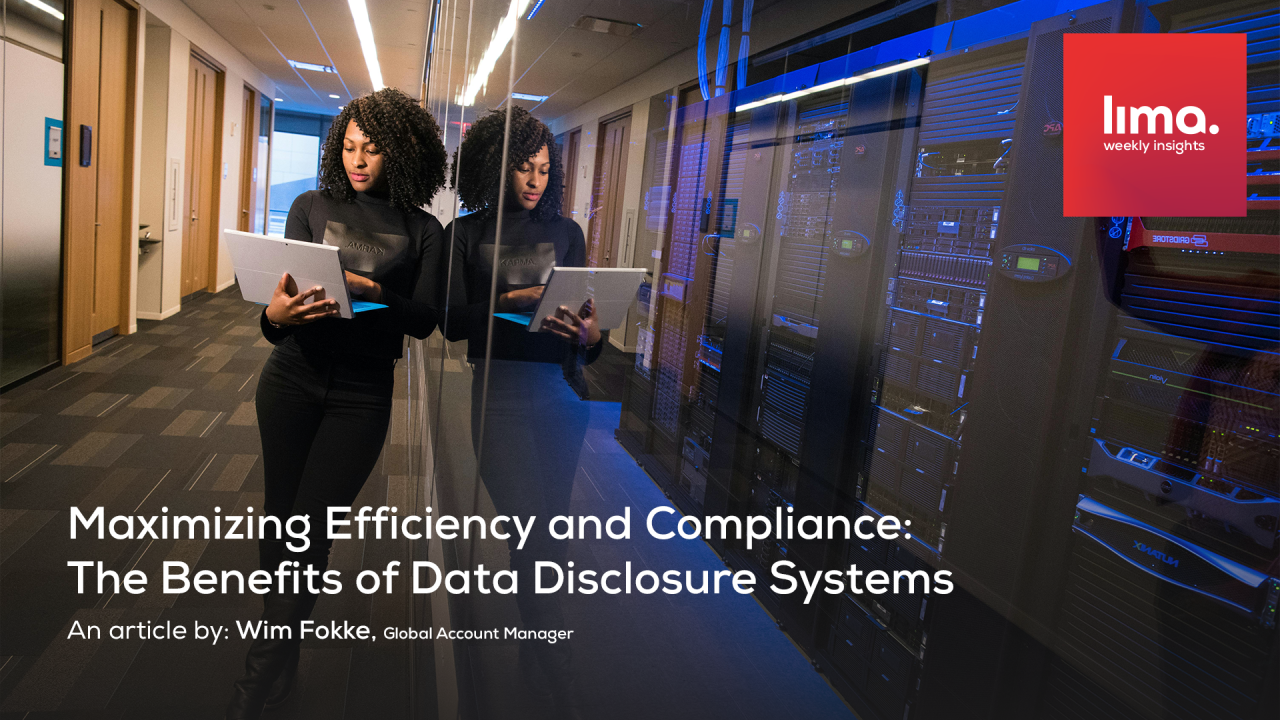 The Benefits of Data Disclosure Systems The Benefits of Data Disclosure Systems