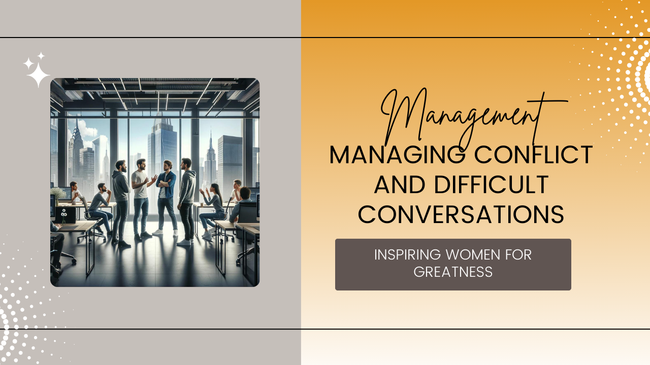 Managing Conflict and Difficult Conversations: A Path to Understanding ... Managing Conflict and Difficult Conversations: A Path to Understanding ...