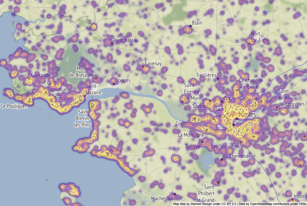 Density Map Python Density Map Python