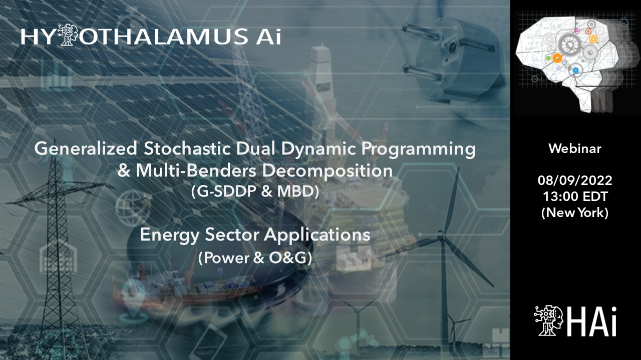 Generalized Stochastic Dual Dynamic Programming (G-SDDP) & Multi ... Generalized Stochastic Dual Dynamic Programming (G-SDDP) & Multi ...