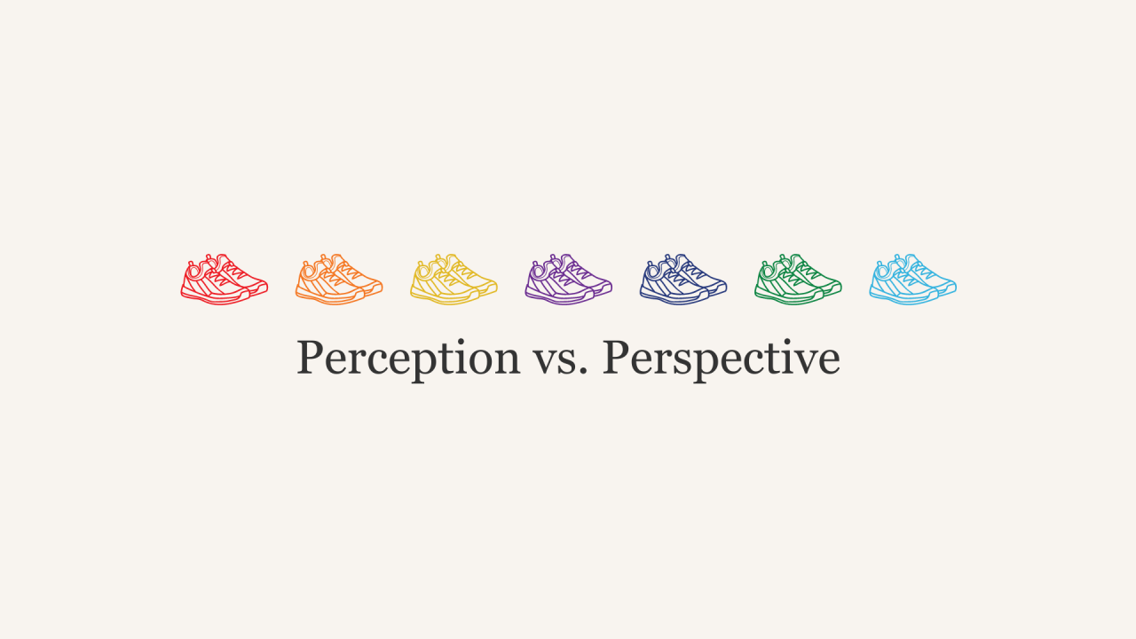 Perception vs. Perspective Perception vs. Perspective