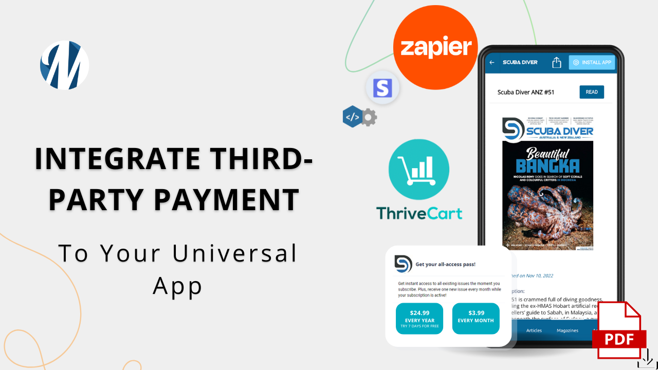 Integrate Third-party Payment to your Universal App! Integrate Third-party Payment to your Universal App!