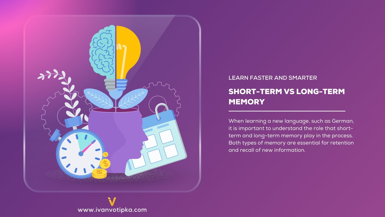🇩🇪Short-term vs Long-term Memory🧠🇩🇪Short-term vs Long-term MemoryðŸ§