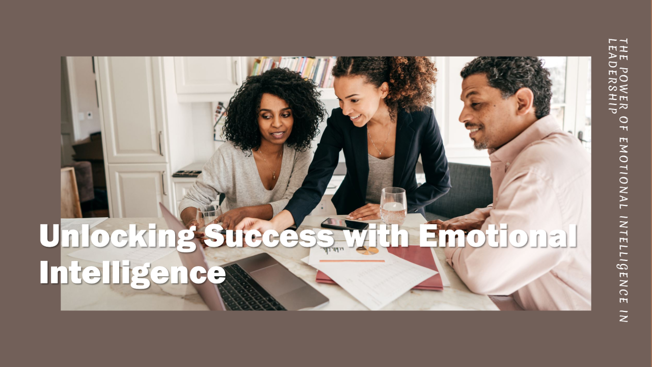 Unlocking Success: The Power of Emotional Intelligence in Leadership Unlocking Success: The Power of Emotional Intelligence in Leadership