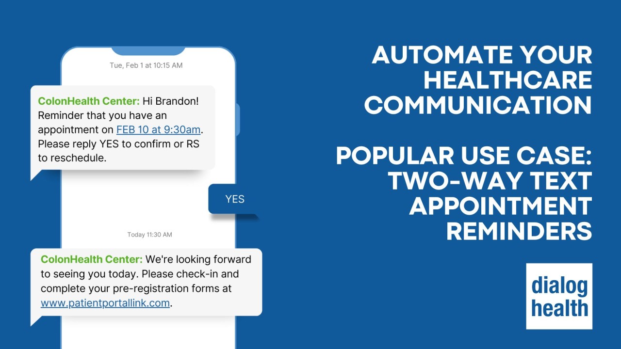 Automate Healthcare with Text Appointment Reminders Automate Healthcare with Text Appointment Reminders