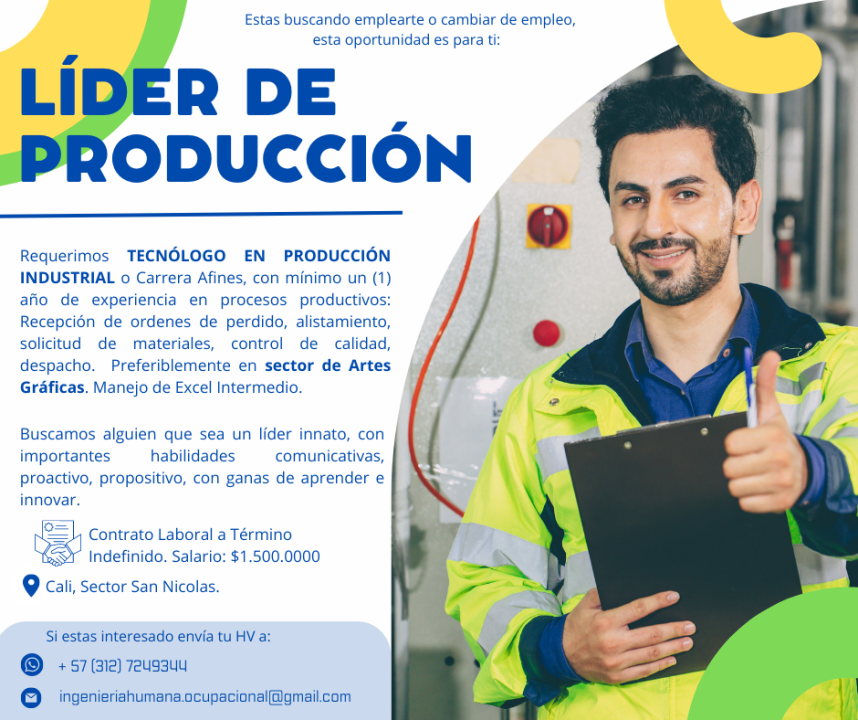 Oportunidad Laboral Cali Oportunidad Laboral Cali