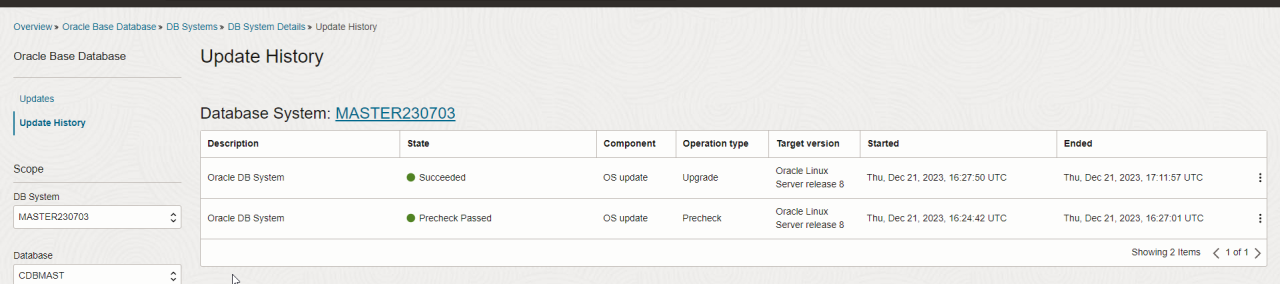 Upgrading E-Business Suite database on Base DB to Oracle Linux 8 Upgrading E-Business Suite database on Base DB to Oracle Linux 8