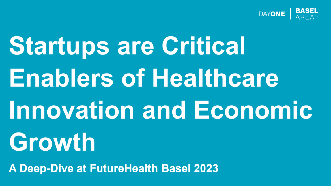 Startups as Enablers of Healthcare Innovation and Economic Growth! Startups as Enablers of Healthcare Innovation and Economic Growth!