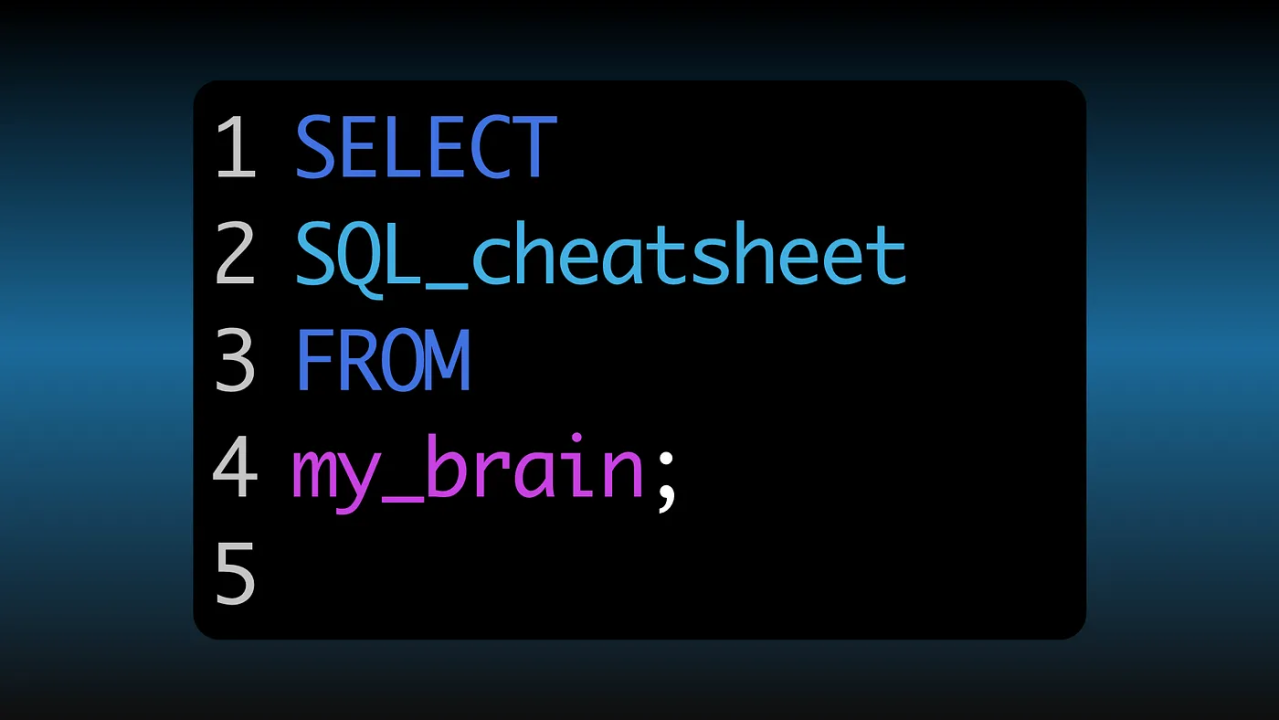 Postgres Cheatsheet of Common SQL Queries Postgres Cheatsheet of Common SQL Queries