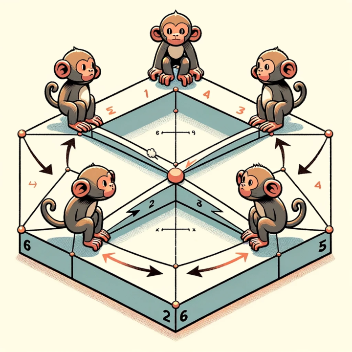 Tackling LeetCode Problem 2550: Count Collisions of Monkeys on a Polygon Tackling LeetCode Problem 2550: Count Collisions of Monkeys on a Polygon
