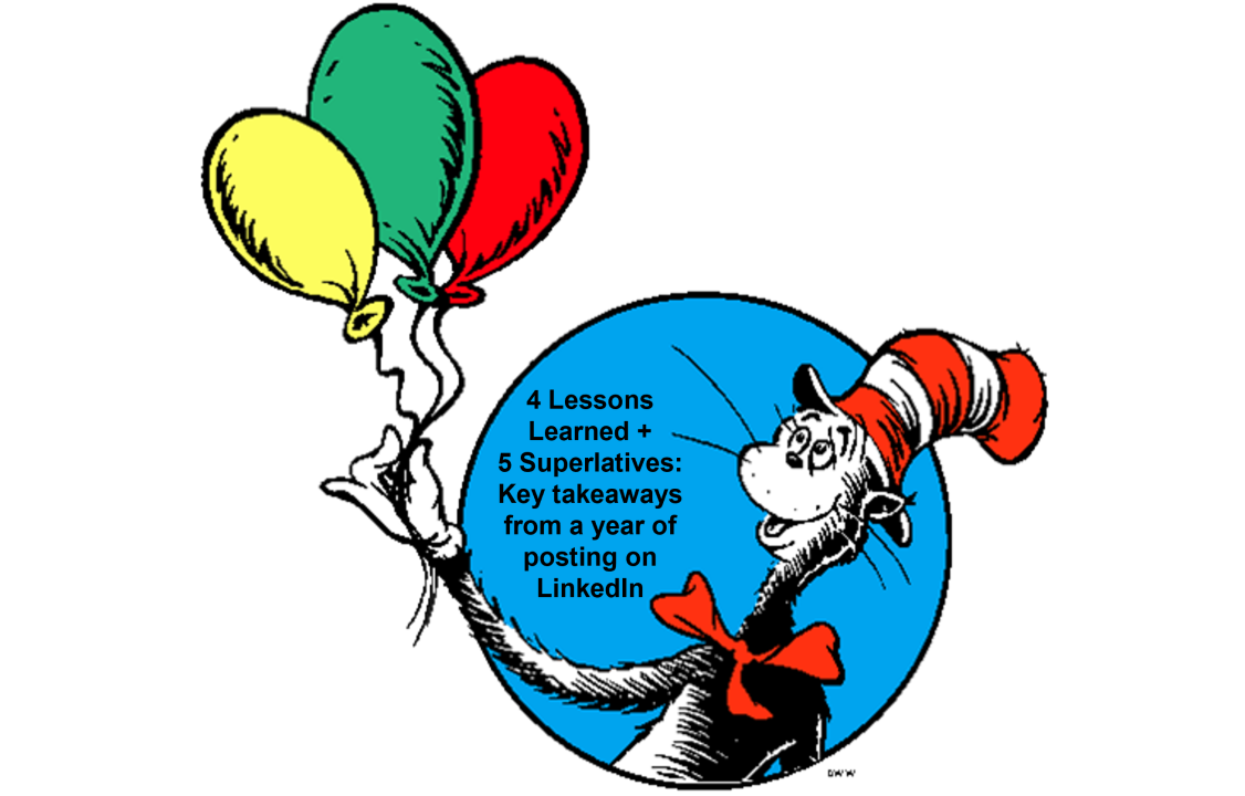 4 Lessons Learned + 5 Superlatives: My key takeaways from a year of ... 4 Lessons Learned + 5 Superlatives: My key takeaways from a year of ...