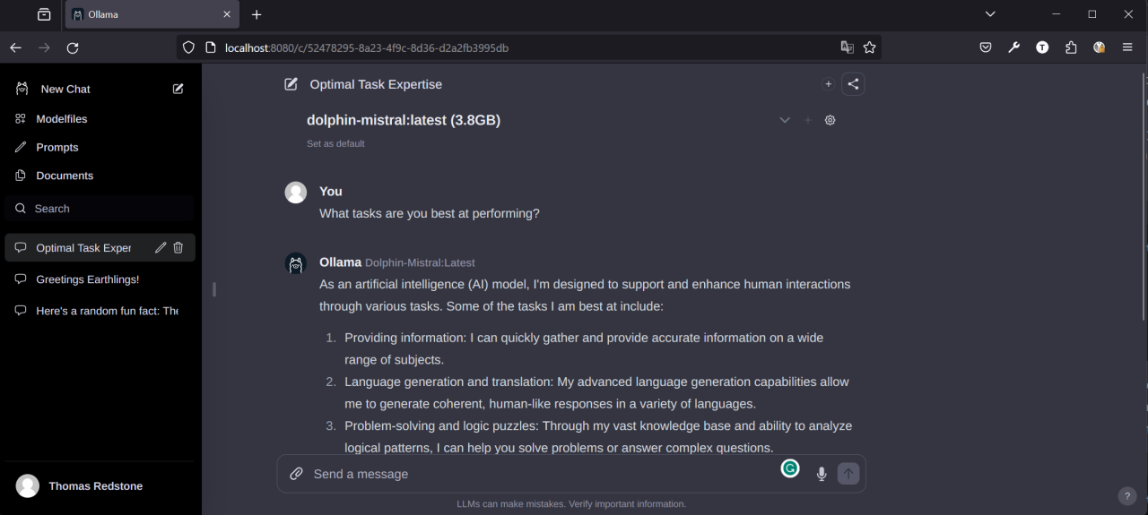 Getting started running an LLM on your own computer - like ChatGPT, but ... Getting started running an LLM on your own computer - like ChatGPT, but ...