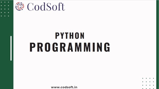 Python Programming Internship Experience at CodSoft Python Programming Internship Experience at CodSoft