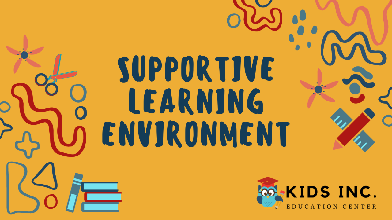 Fostering a Supportive Learning Environment Fostering a Supportive Learning Environment