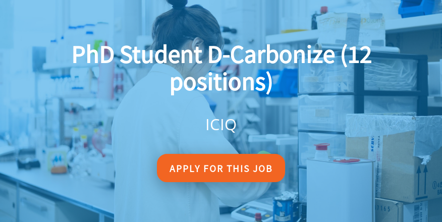 PhD Student positions in D-Carbonize HORIZON-TMA-MSCA-DN to develop new ... PhD Student positions in D-Carbonize HORIZON-TMA-MSCA-DN to develop new ...
