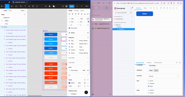 Component variations from Figma to storybook Component variations from Figma to storybook