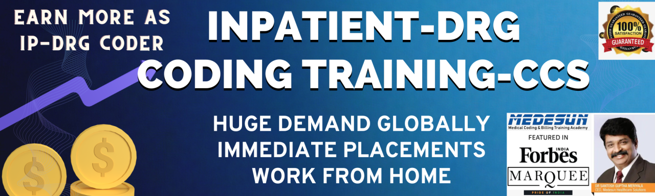 Inpatient Coding Training-AHIMA CCS-2023-MEDESUN Inpatient Coding Training-AHIMA CCS-2023-MEDESUN