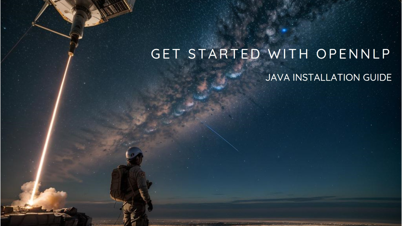 openNLP Java Installation openNLP Java Installation