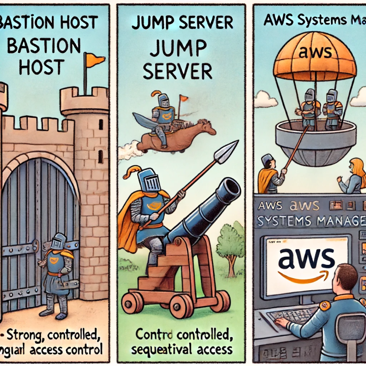 Simplifying AWS Access: Bastion Hosts, Jump Servers, and Systems Manager 🌐🔐 Simplifying AWS Access: Bastion Hosts, Jump Servers, and Systems Manager 🌐🔐