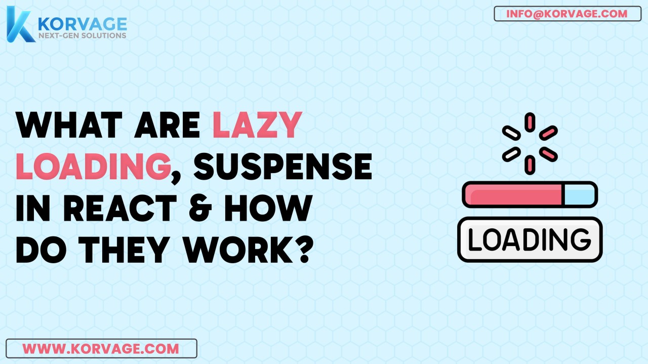 What are Lazy Loading and Suspense In React & How do they work? What are Lazy Loading and Suspense In React & How do they work?