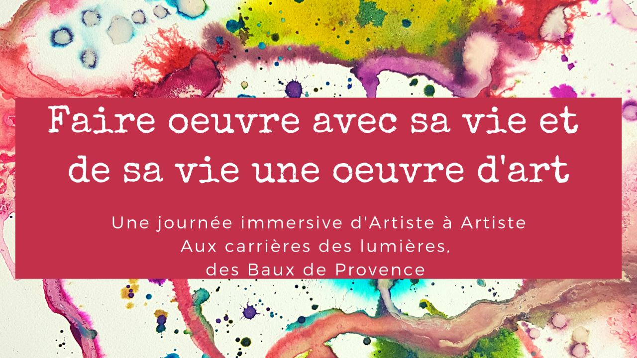 Faire oeuvre avec sa vie et de sa vie une oeuvre d'art... Faire oeuvre avec sa vie et de sa vie une oeuvre d'art...