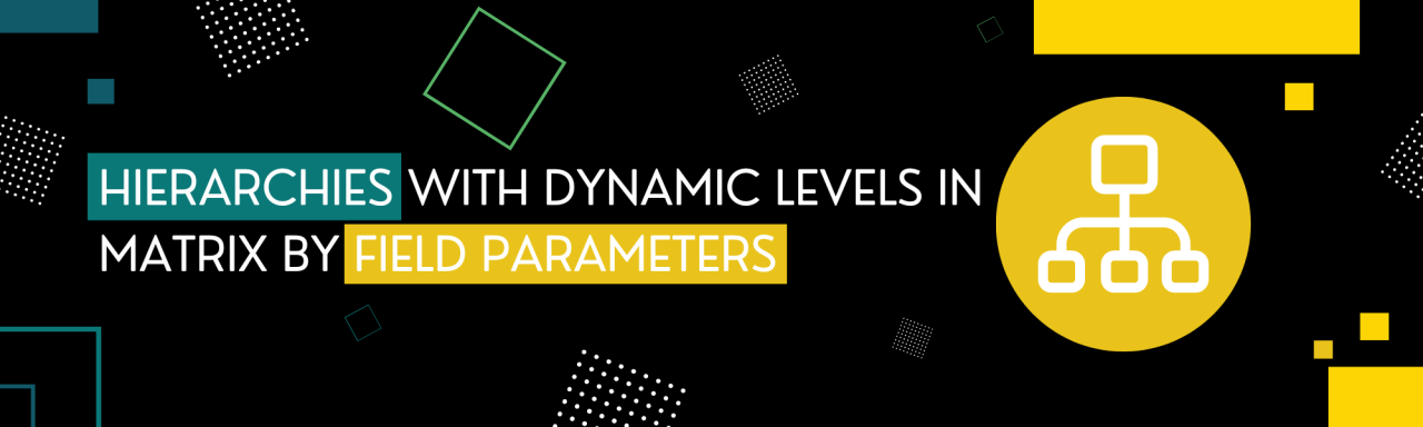 Hierarchies with dynamic levels in Matrix by Field Parameters Hierarchies with dynamic levels in Matrix by Field Parameters