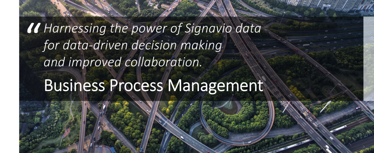 Harnessing the power of Signavio data for data-driven decision making ... Harnessing the power of Signavio data for data-driven decision making ...