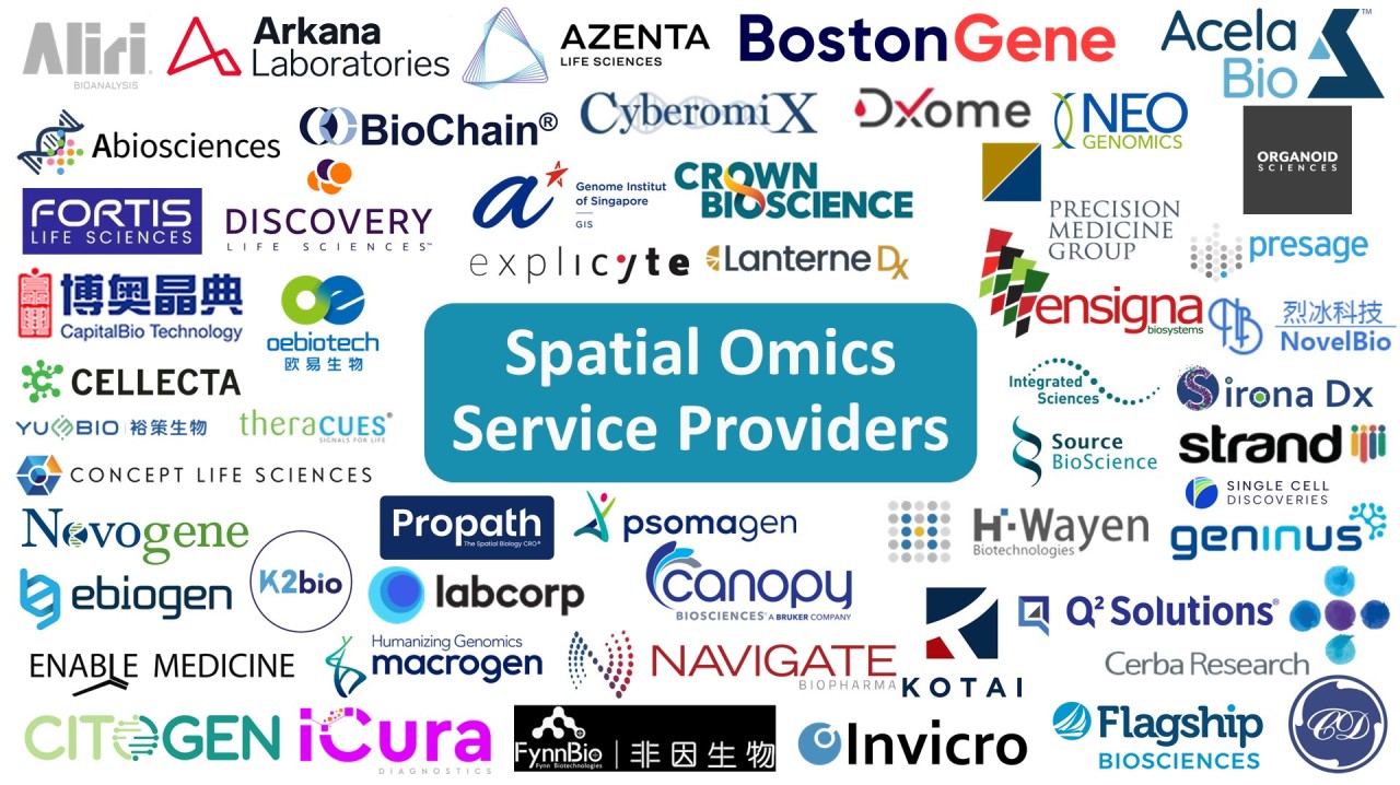 Service Providers – Spatial Omics Service Providers – Spatial Omics