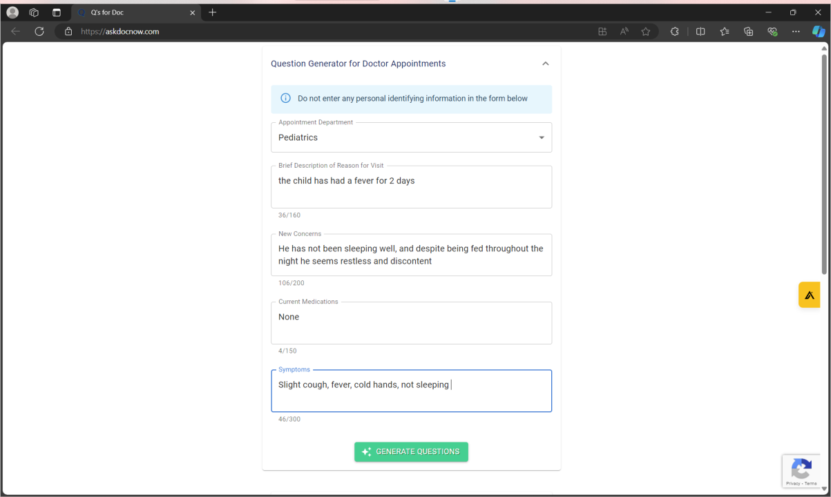 Introducing Ask Doc Now Introducing Ask Doc Now