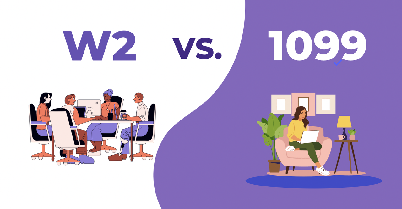 Understanding the Differences between W2 Employees and 1099 Contractors Understanding the Differences between W2 Employees and 1099 Contractors