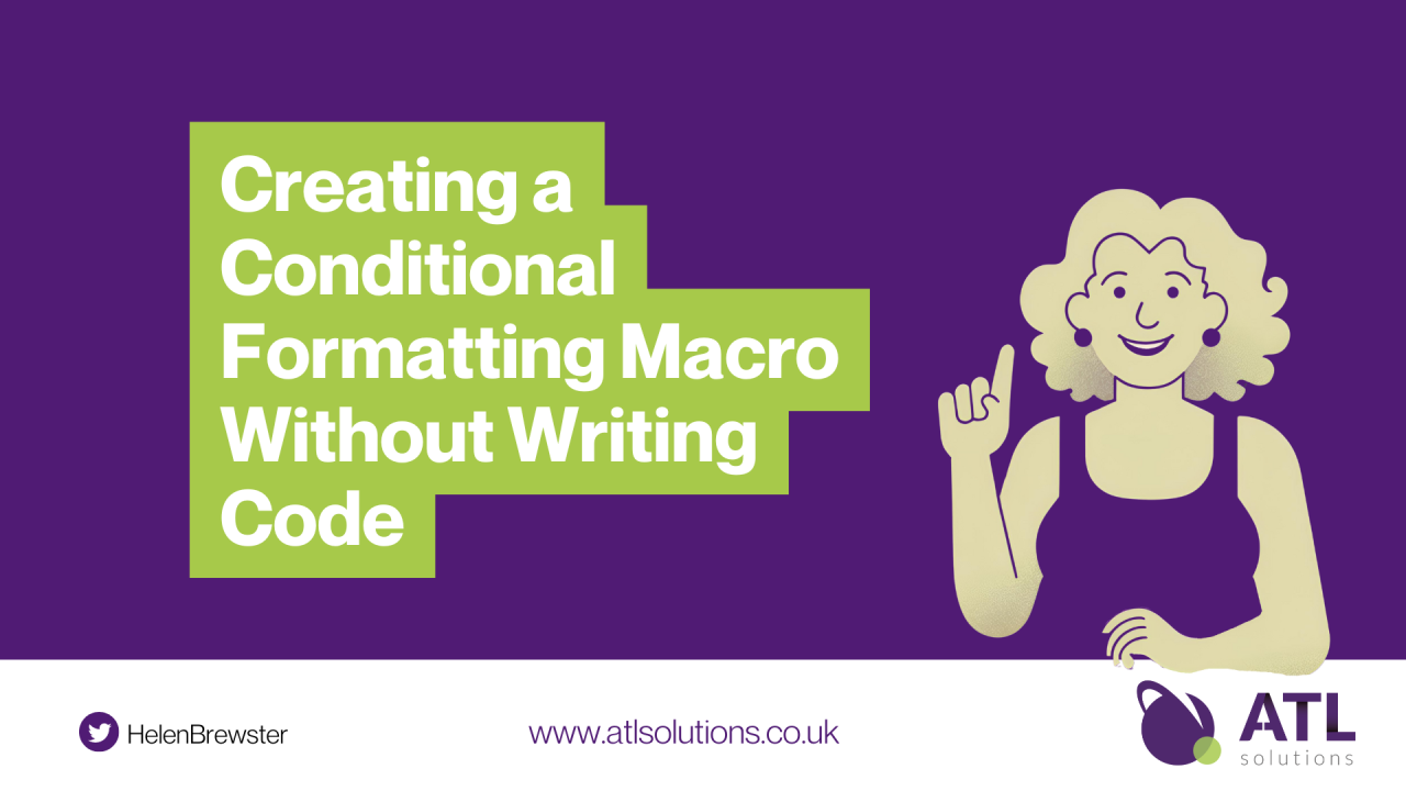 Automate Your Excel Formatting: Creating a Conditional Formatting Macro ... Automate Your Excel Formatting: Creating a Conditional Formatting Macro ...