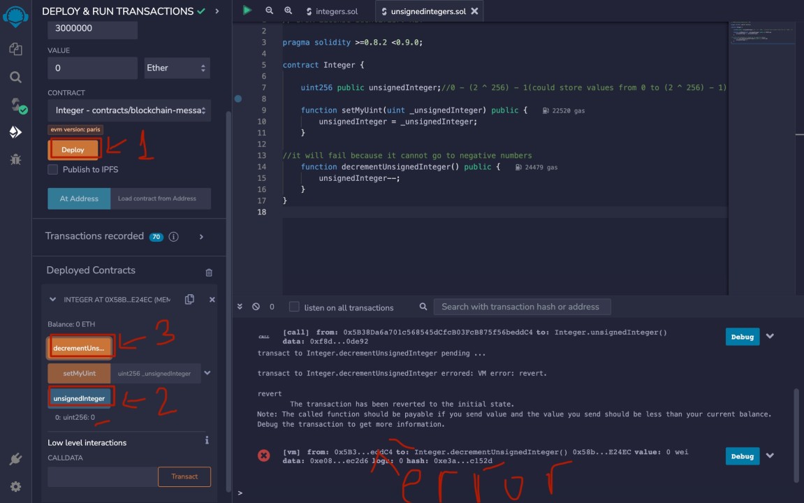 Signed and unsigned integers in Solidity Signed and unsigned integers in Solidity