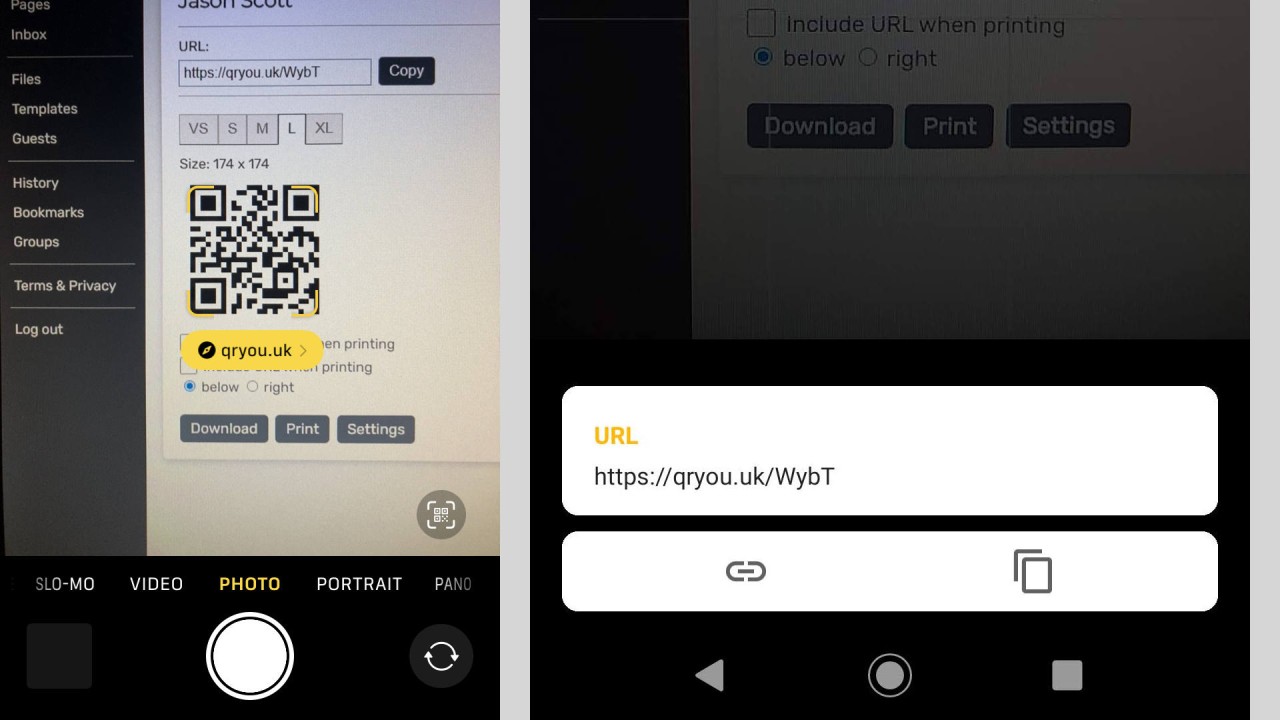 Scanning QR codes safely Scanning QR codes safely