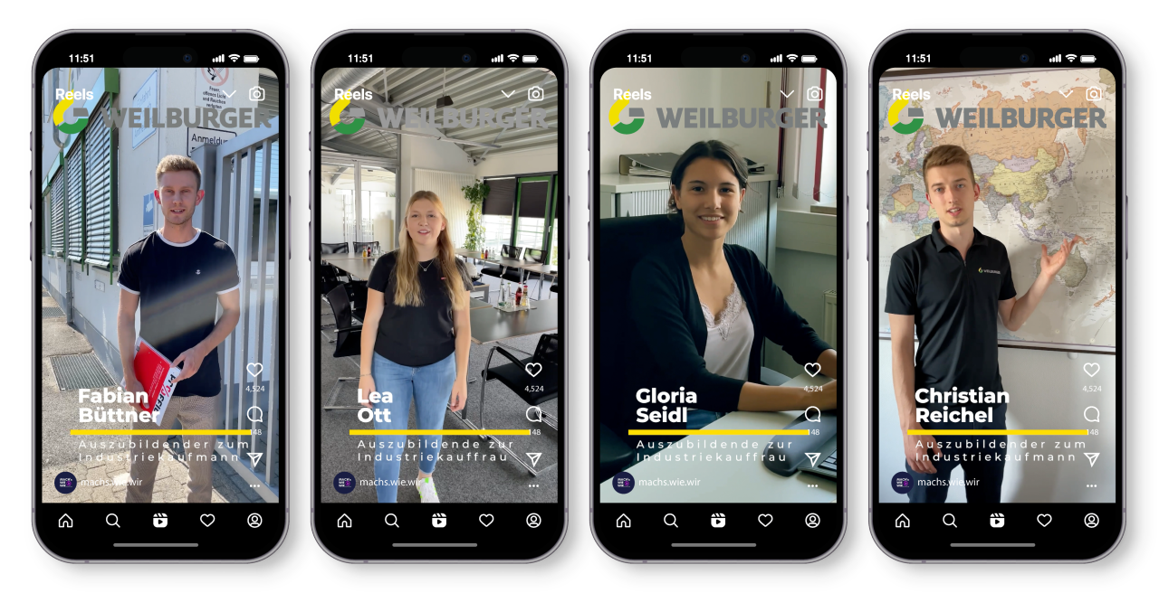 Apprentices of WEILBURGER Graphics GmbH take part in the #MachsWieWir # ... Apprentices of WEILBURGER Graphics GmbH take part in the #MachsWieWir # ...