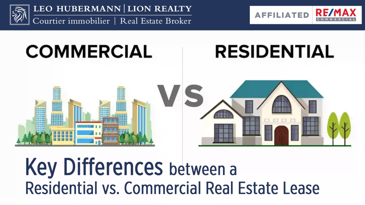 Understanding Key Differences Between a Residential Vs. Commercial Real ... Understanding Key Differences Between a Residential Vs. Commercial Real ...