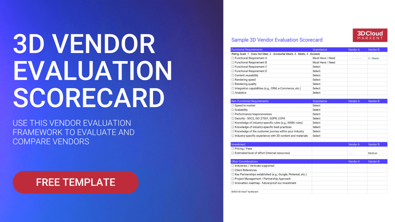 How to Evaluate 3D Vendor Capabilities How to Evaluate 3D Vendor Capabilities