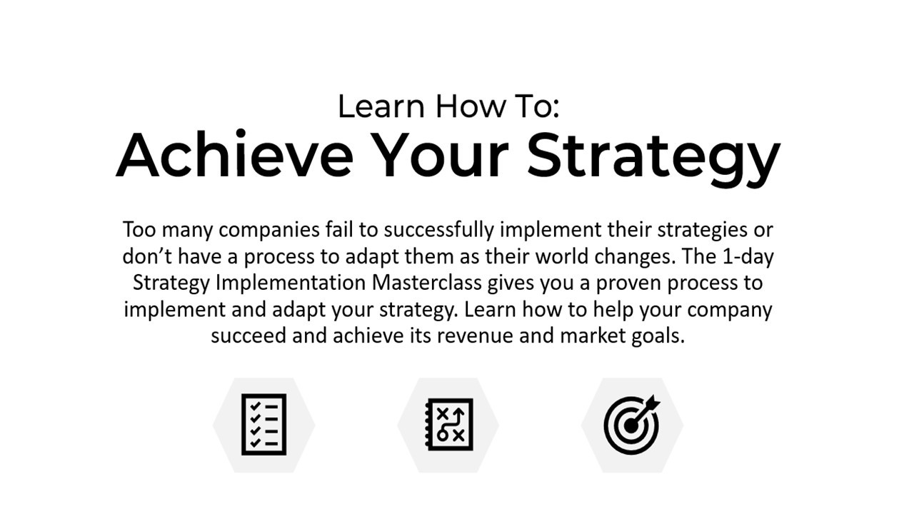 Simple, Powerful Tools for Strategy Implementation. Simple, Powerful Tools for Strategy Implementation.