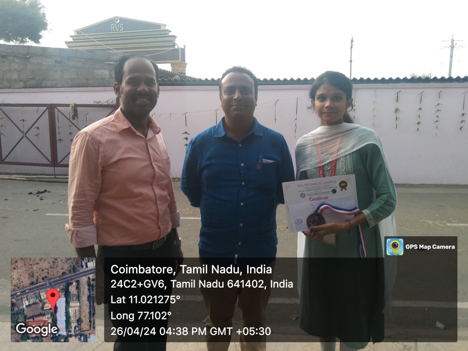 National conference on recent advances in Agriculture at RVS Technical ... National conference on recent advances in Agriculture at RVS Technical ...