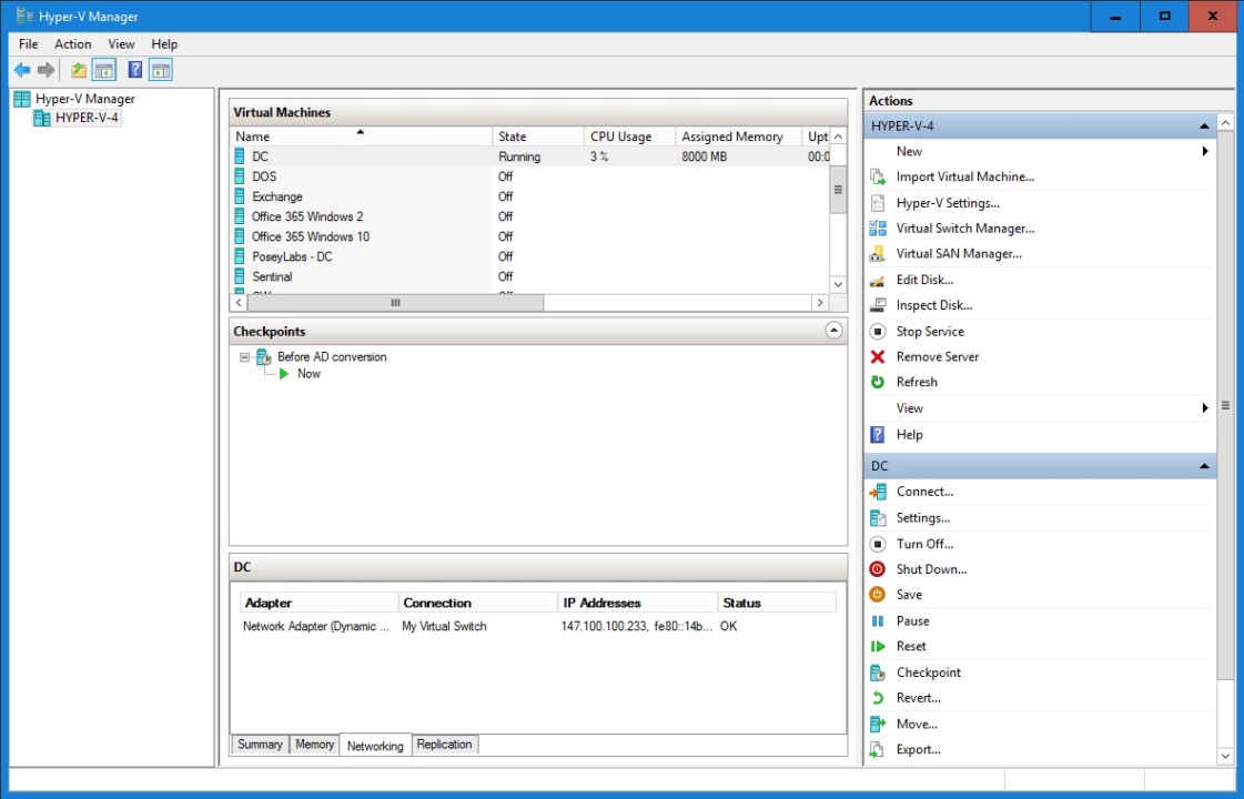 Powershell script to get Hyper-V VM inventory Powershell script to get Hyper-V VM inventory