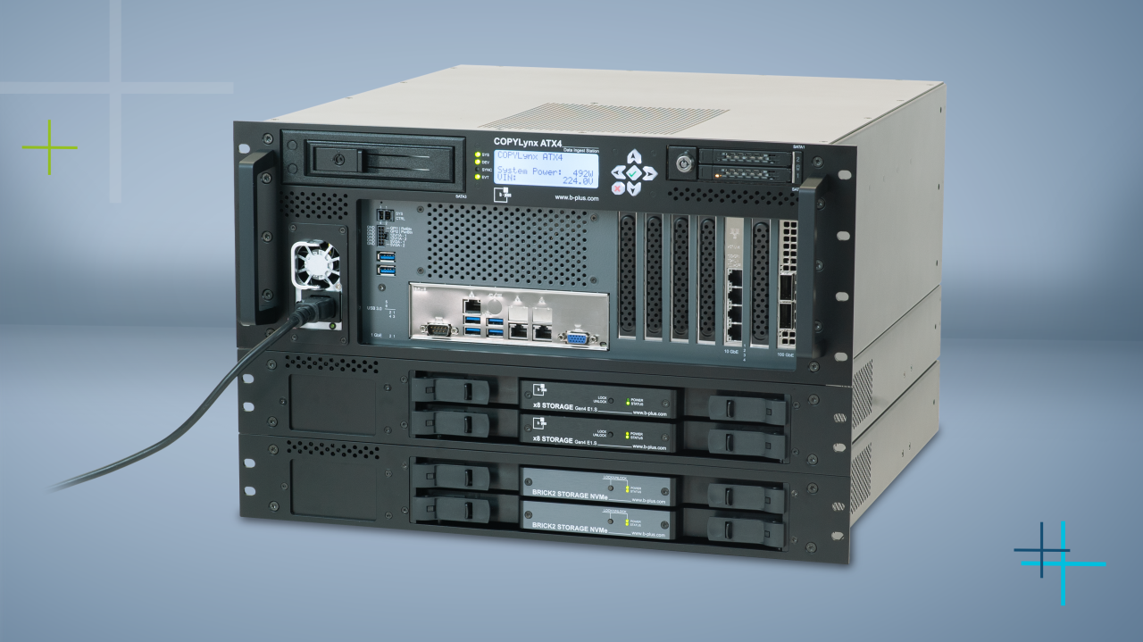 The Revolution for Handling Big Data: Ingest Station COPYLynx ATX4 The Revolution for Handling Big Data: Ingest Station COPYLynx ATX4