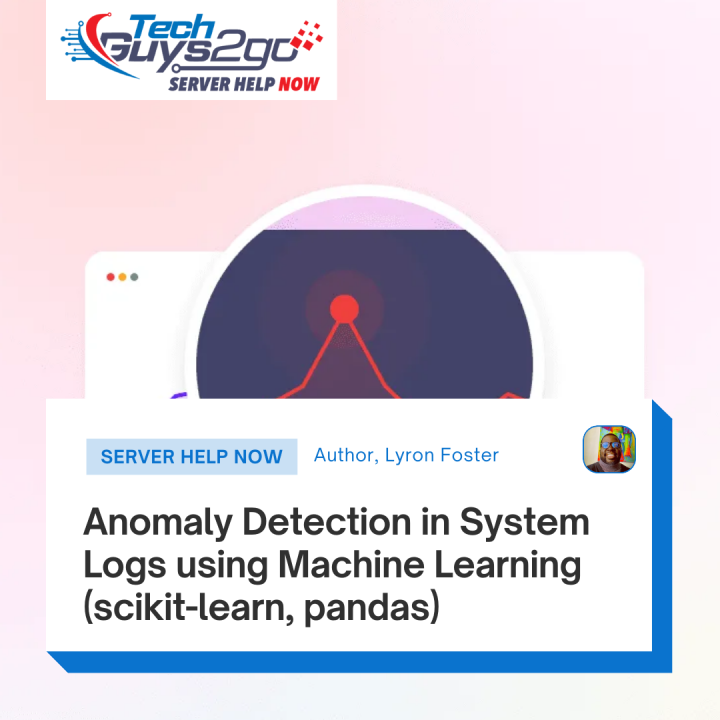 Anomaly Detection in System Logs using Machine Learning (scikit-learn ... Anomaly Detection in System Logs using Machine Learning (scikit-learn ...