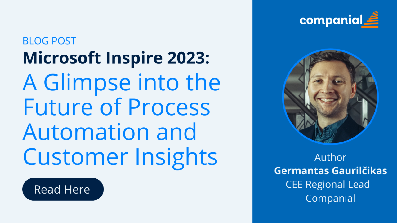 Microsoft Inspire 2023: A Glimpse into the Future of Process Automation ... Microsoft Inspire 2023: A Glimpse into the Future of Process Automation ...