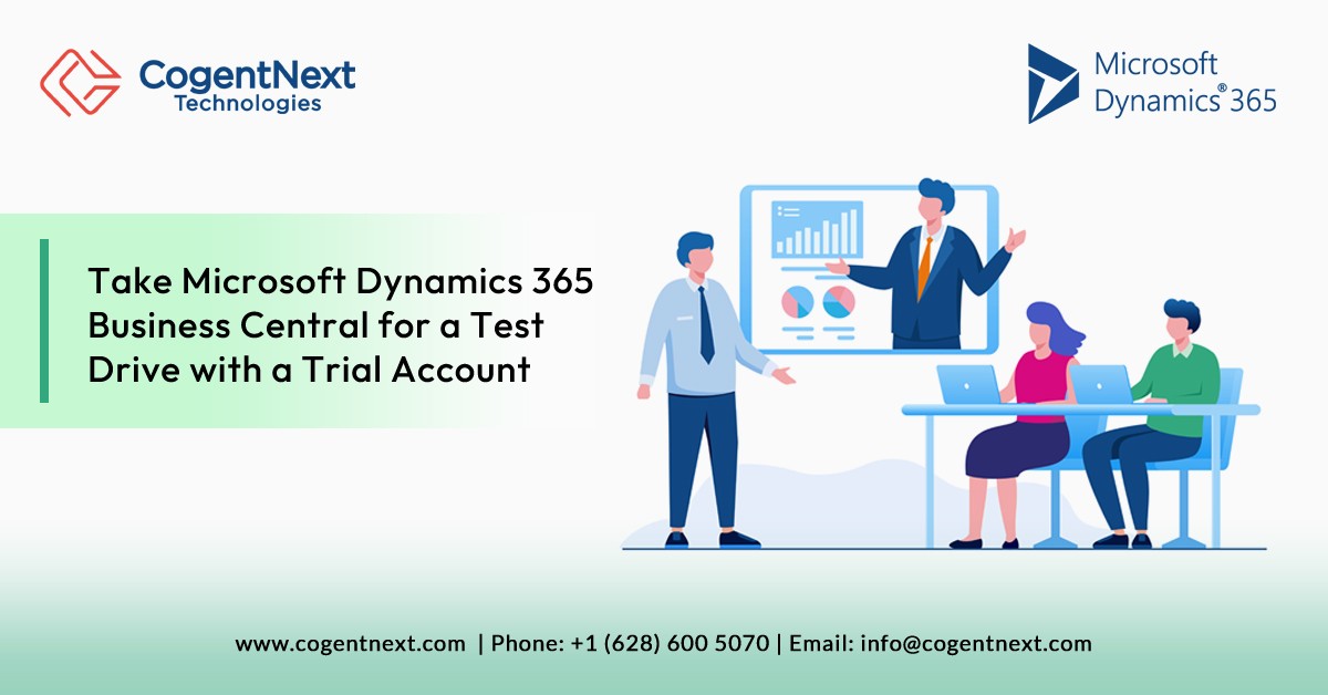 Microsoft Dynamics 365 Business Central Trial Account - Try Before You Buy! Microsoft Dynamics 365 Business Central Trial Account - Try Before You Buy!