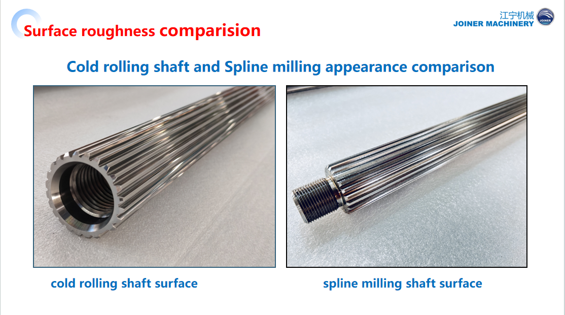 Cold rolling shafts' advantages Cold rolling shafts' advantages