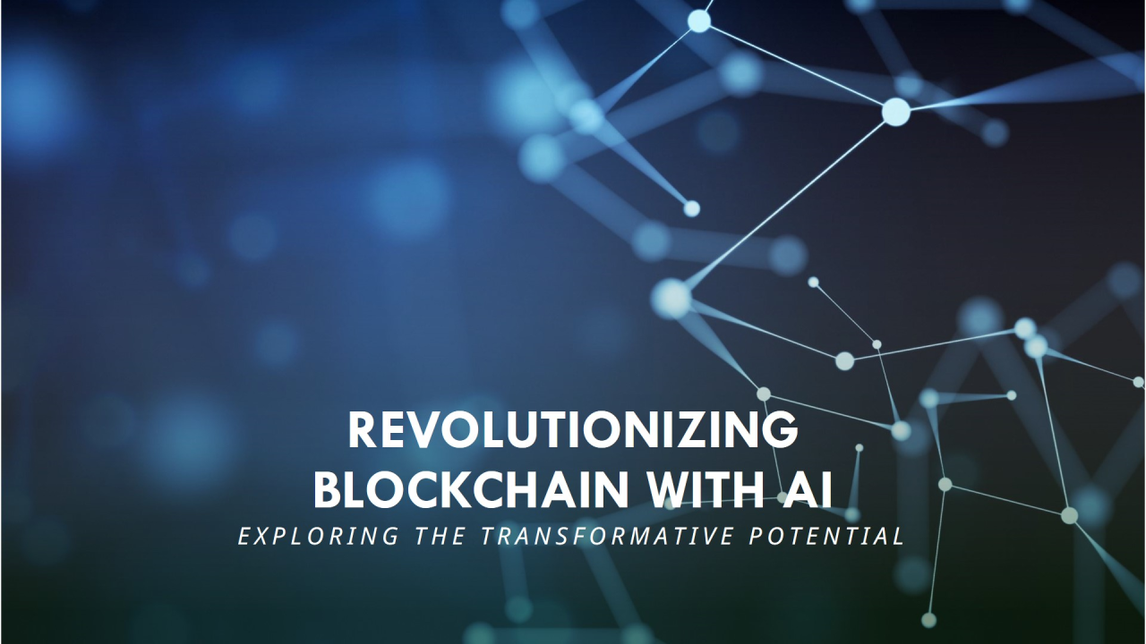 Transformative Potential of AI in Blockchain Transformative Potential of AI in Blockchain